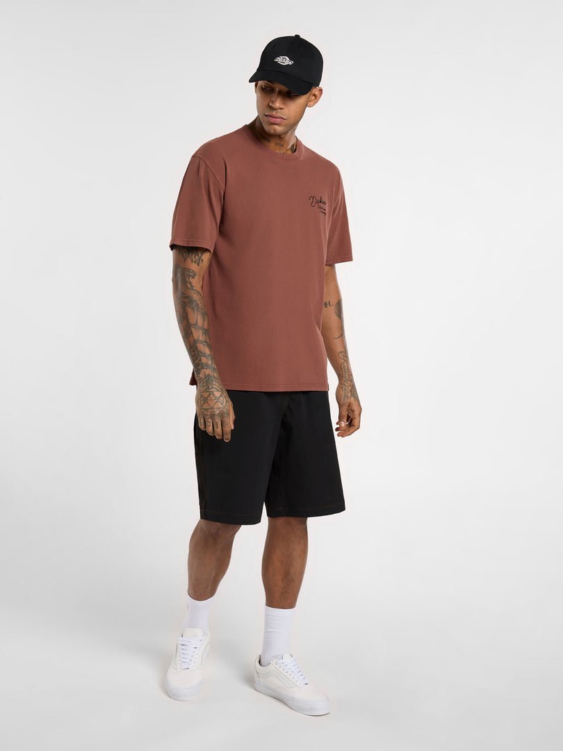 Dickies Rope Chest Logo T-Shirt - Brown – LIGHTWAVE