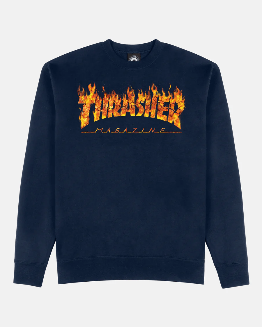 Thrasher Inferno Crewneck – LIGHTWAVE